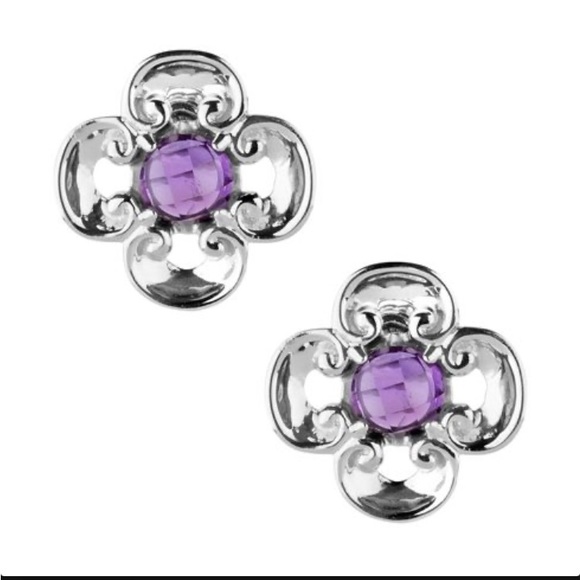 Carolyn Pollack | Jewelry | Nwt Carolyn Pollack Relios Faceted Amethyst ...